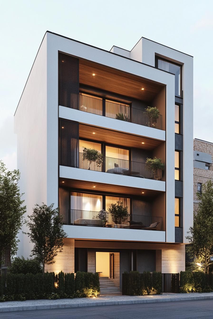 Contemporary Apartment Plans – x14studio