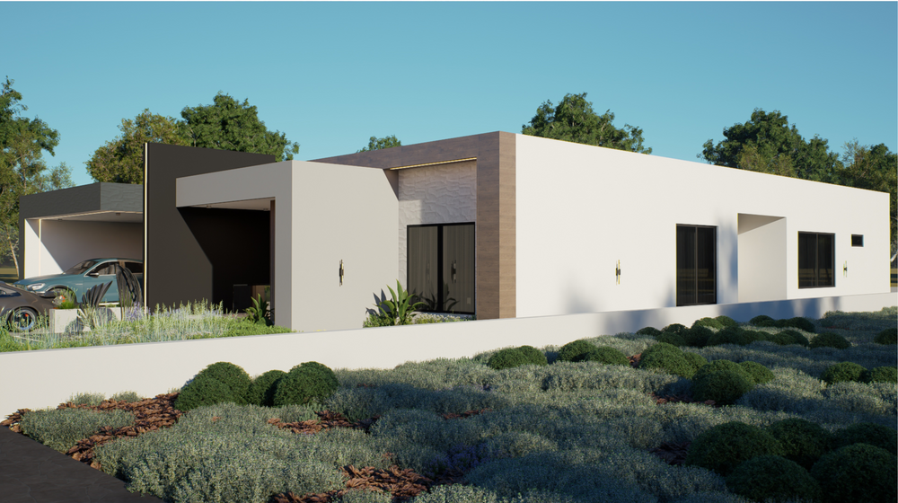 4 Bedroom Bungalow House Design (Building size 322sqm) ID 5478 – x14studio